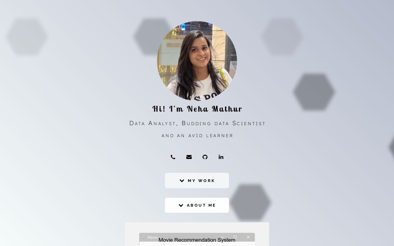 Neha Mathur | Data Analyst